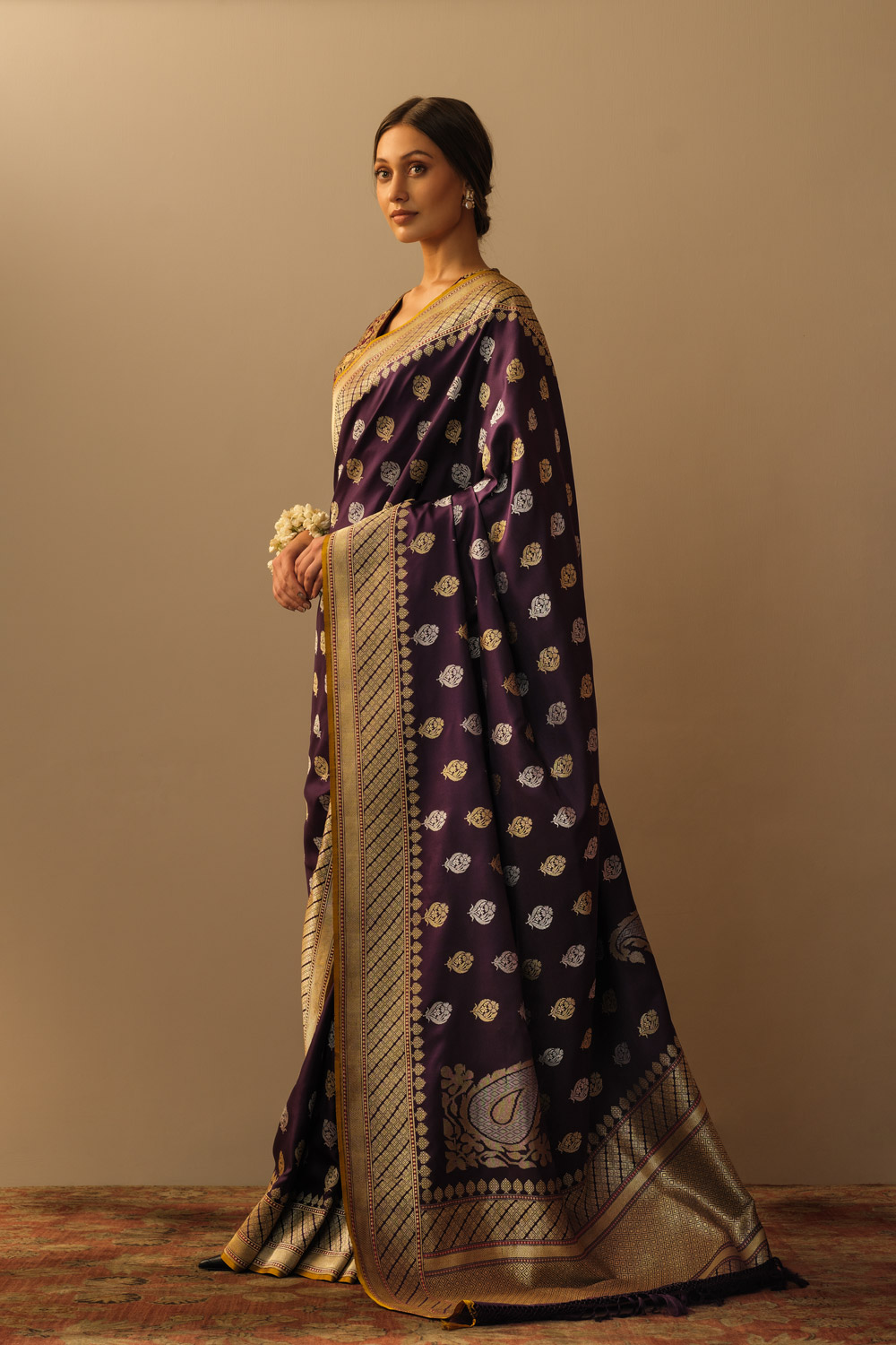 Latifa and koniya buti saree | Mallika Mathur